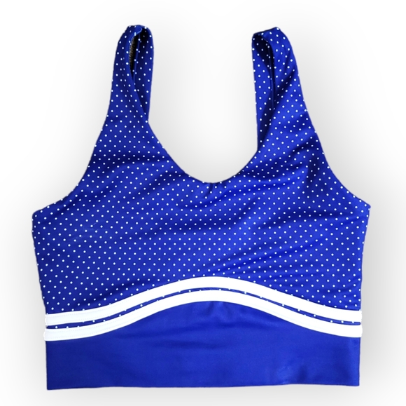 Wilo The Label | Tops | Wilo The Label Polka Dot Contour Bra Crop Top ...